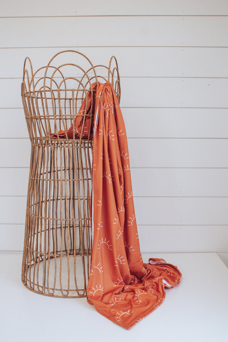 Sun Swaddle Blanket – The Fancy Nestling